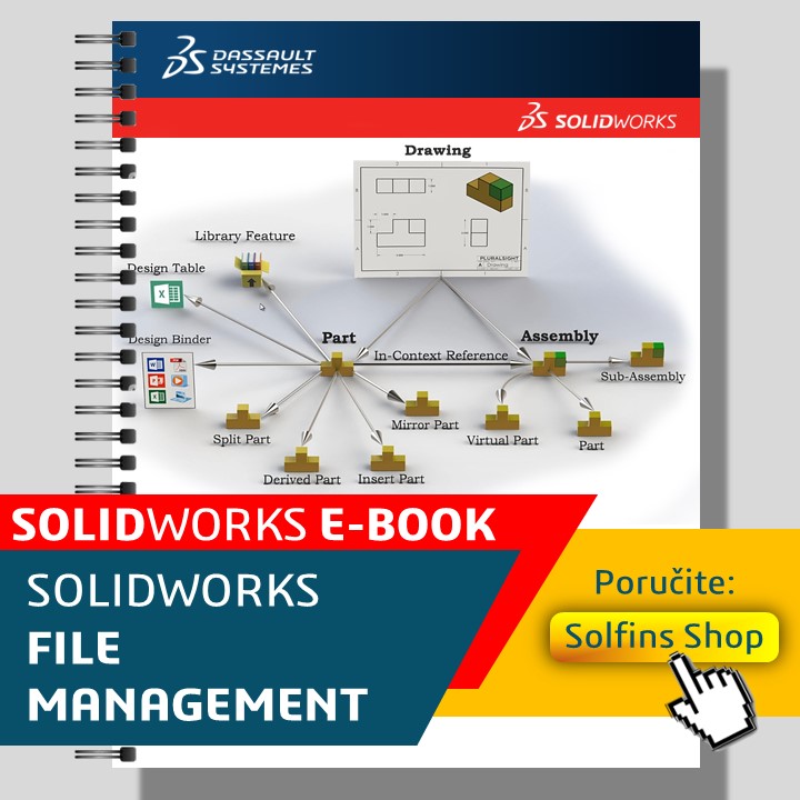 E-Knjiga - SolidWorks File Management | Solfins 3D kompanija